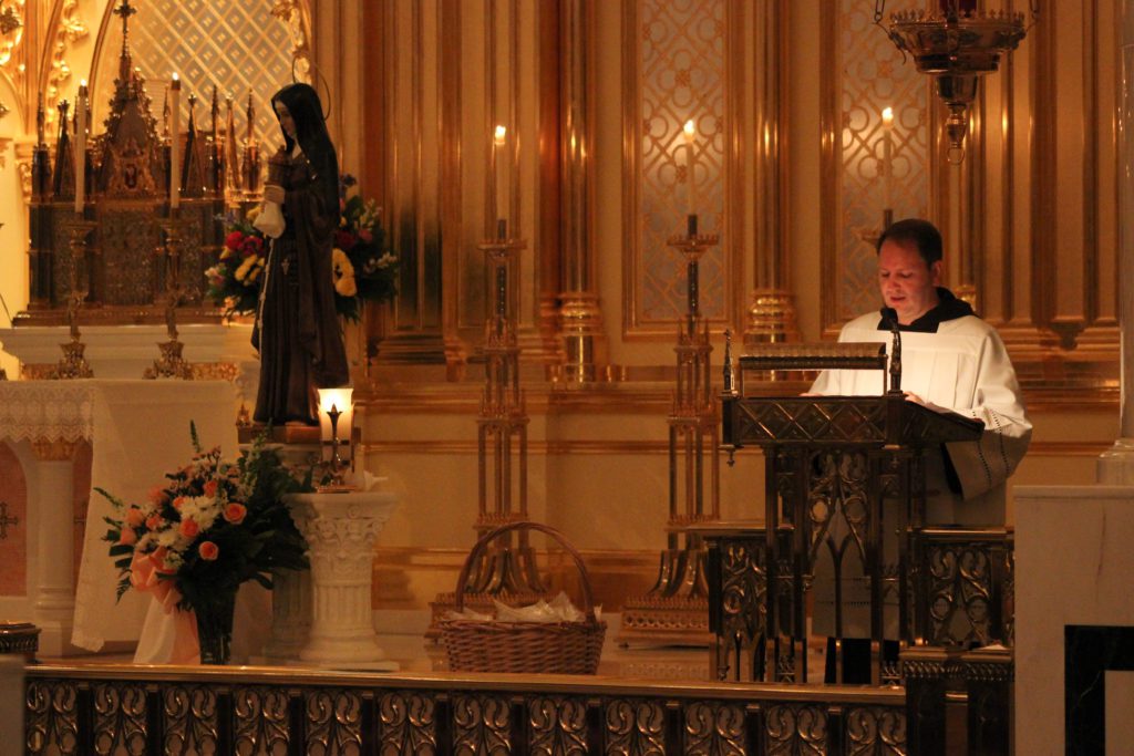Fr. Paschal Leads St. Clare Novena - MFVA - Franciscan Missionaries of ...
